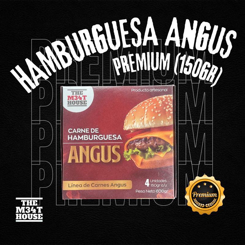 Hamburguesa ANGUS (Premium) - Tres Cuartos Meat House