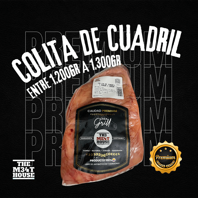 Colita de Cuadril (1.200gr a 1.300gr) - Tres Cuartos Meat House