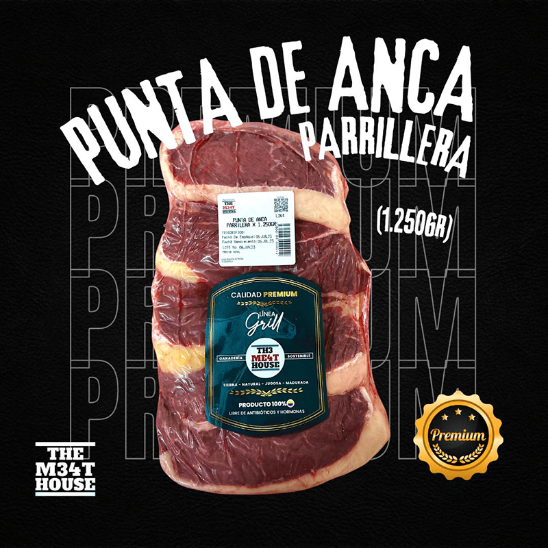 Punta de Anca Parrillera (1.250gr) - Tres Cuartos Meat House